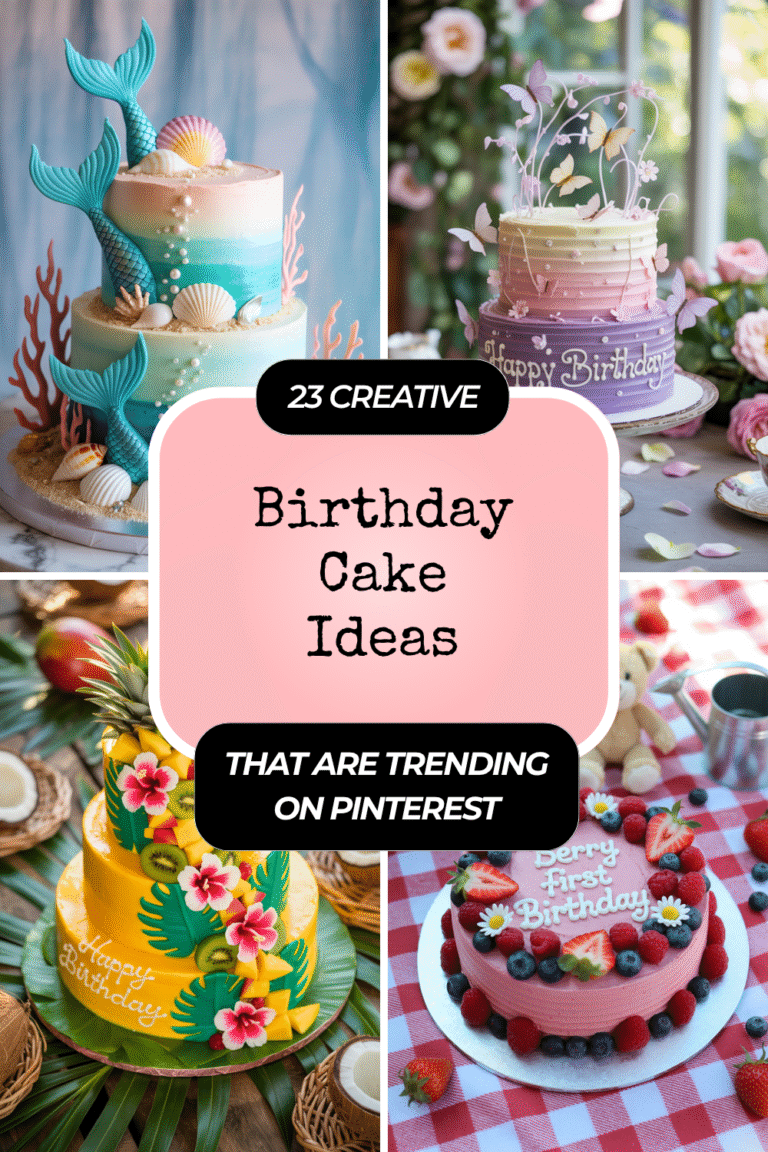 23 Creative Birthday Cake Ideas That Are Trending on Pinterest Right ...