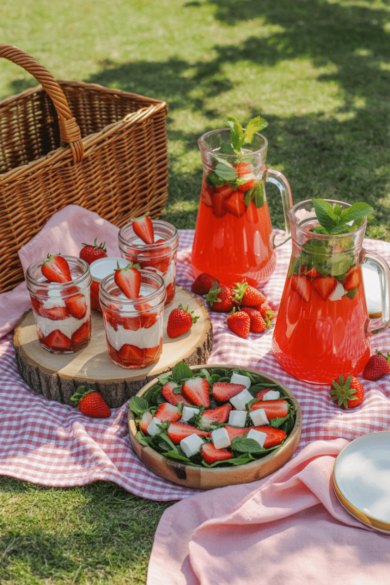 21 Pretty Picnic Food Ideas for a Stylish Outdoor Spread - The Edible ...